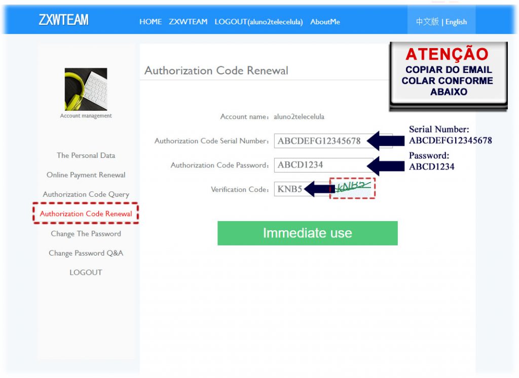 ZXW – Atualização ZXW 3.3 – RC3 27/10/2020 – TELECÉLULA